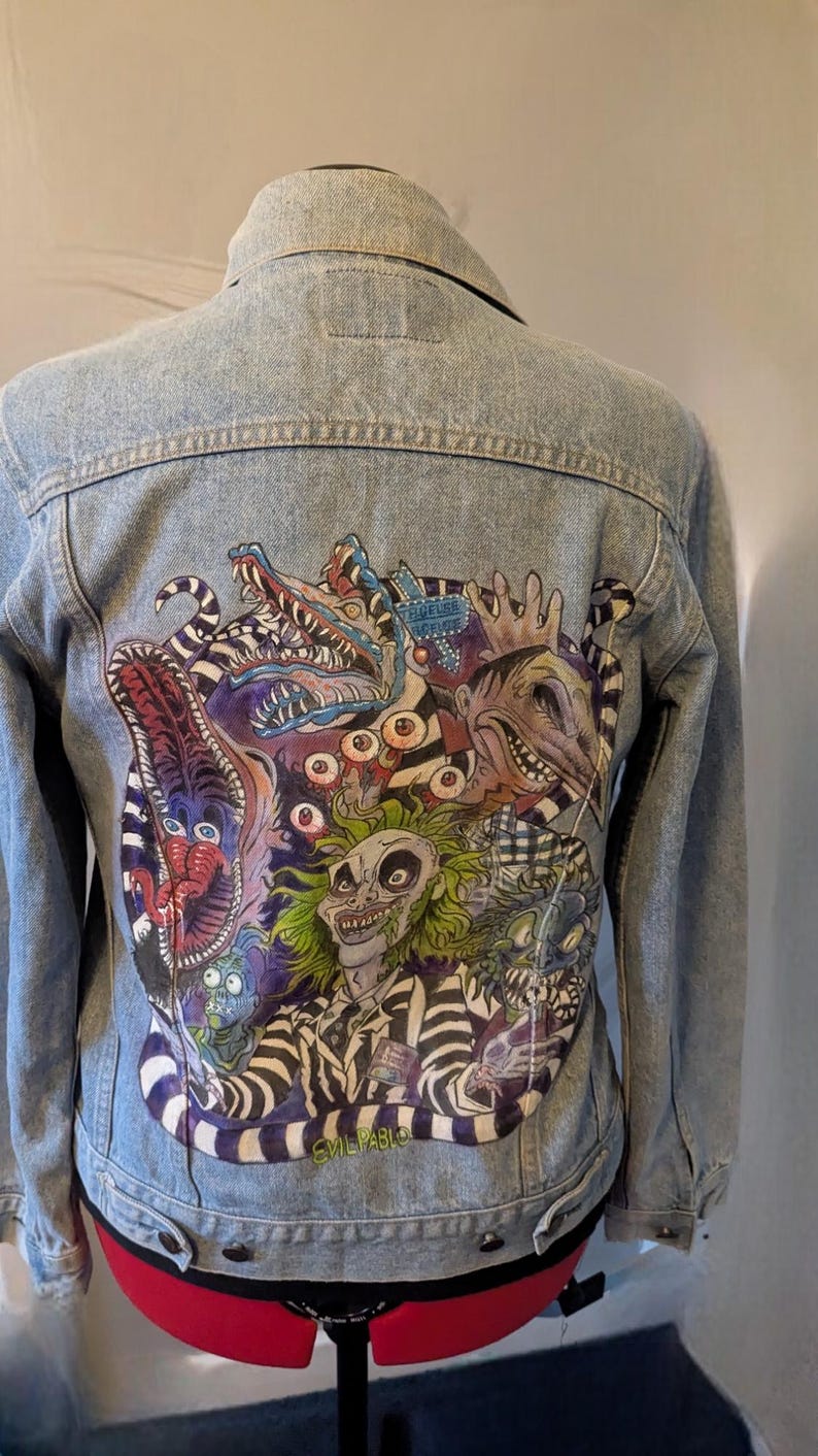 Beetlejuice Tribute Vintage Jacket Size 32 - Etsy