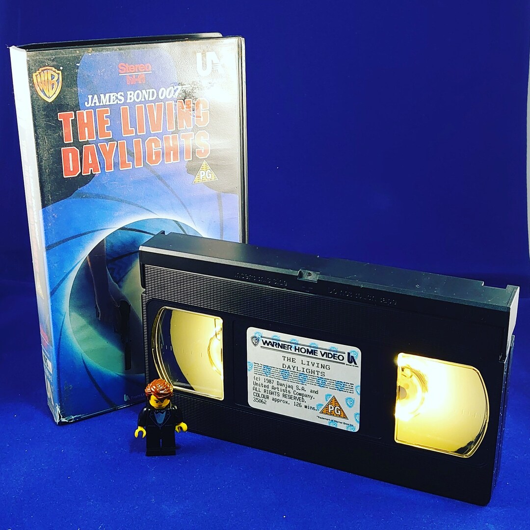 The Living Day Lights VHS Nightlight Bind Retro Father's Day Gift - Etsy