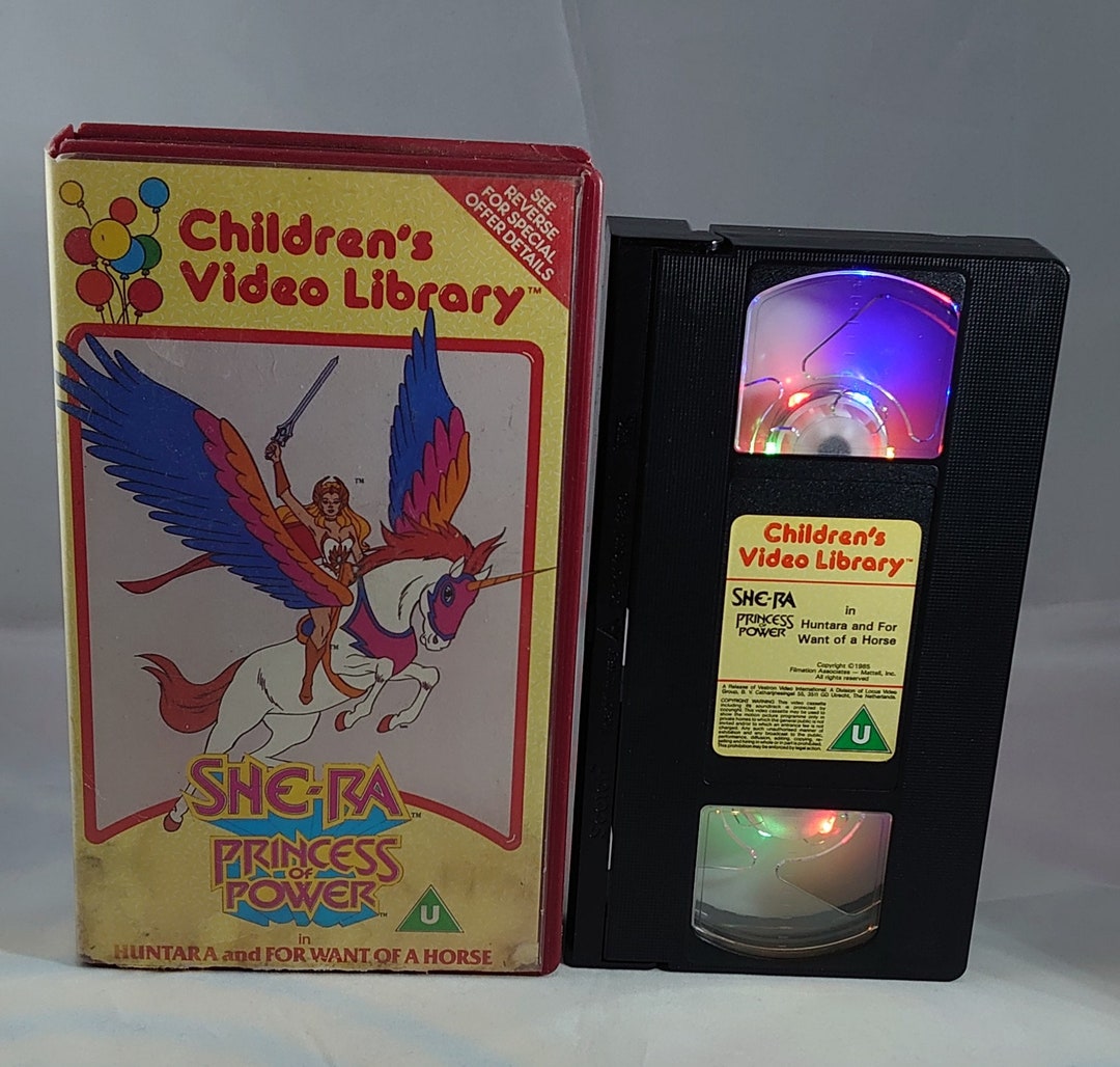 She-ra VHS Multi Coloured Nightlight - Etsy