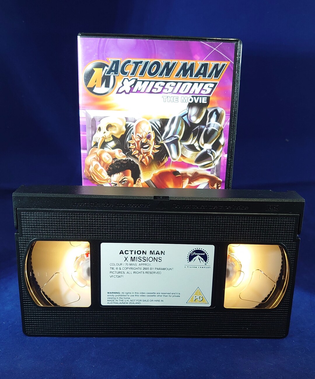 Action Man VHS Nightlight - Etsy