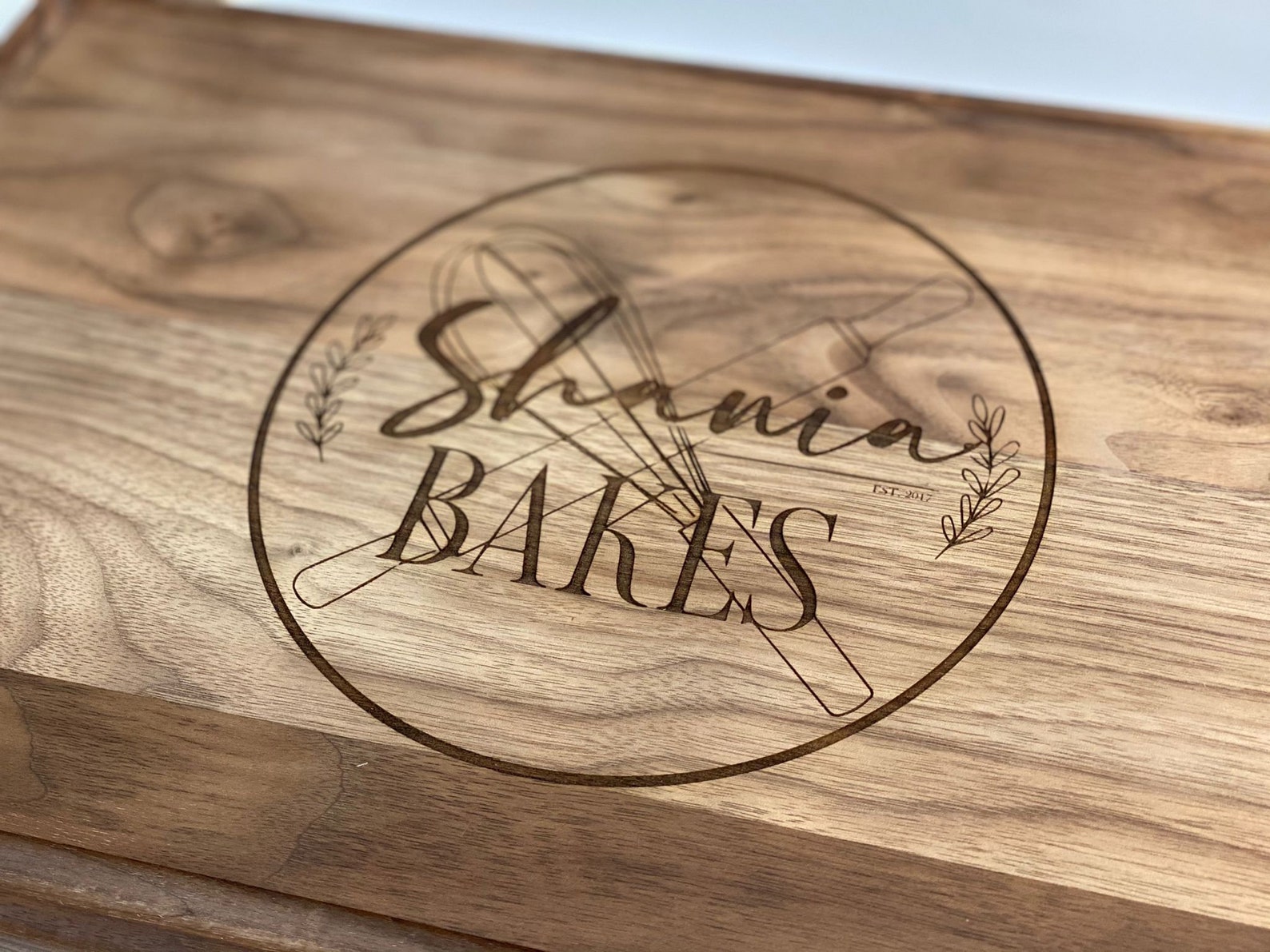 Custom Company Logo Cutting Board Engraved Cutting Board | Etsy