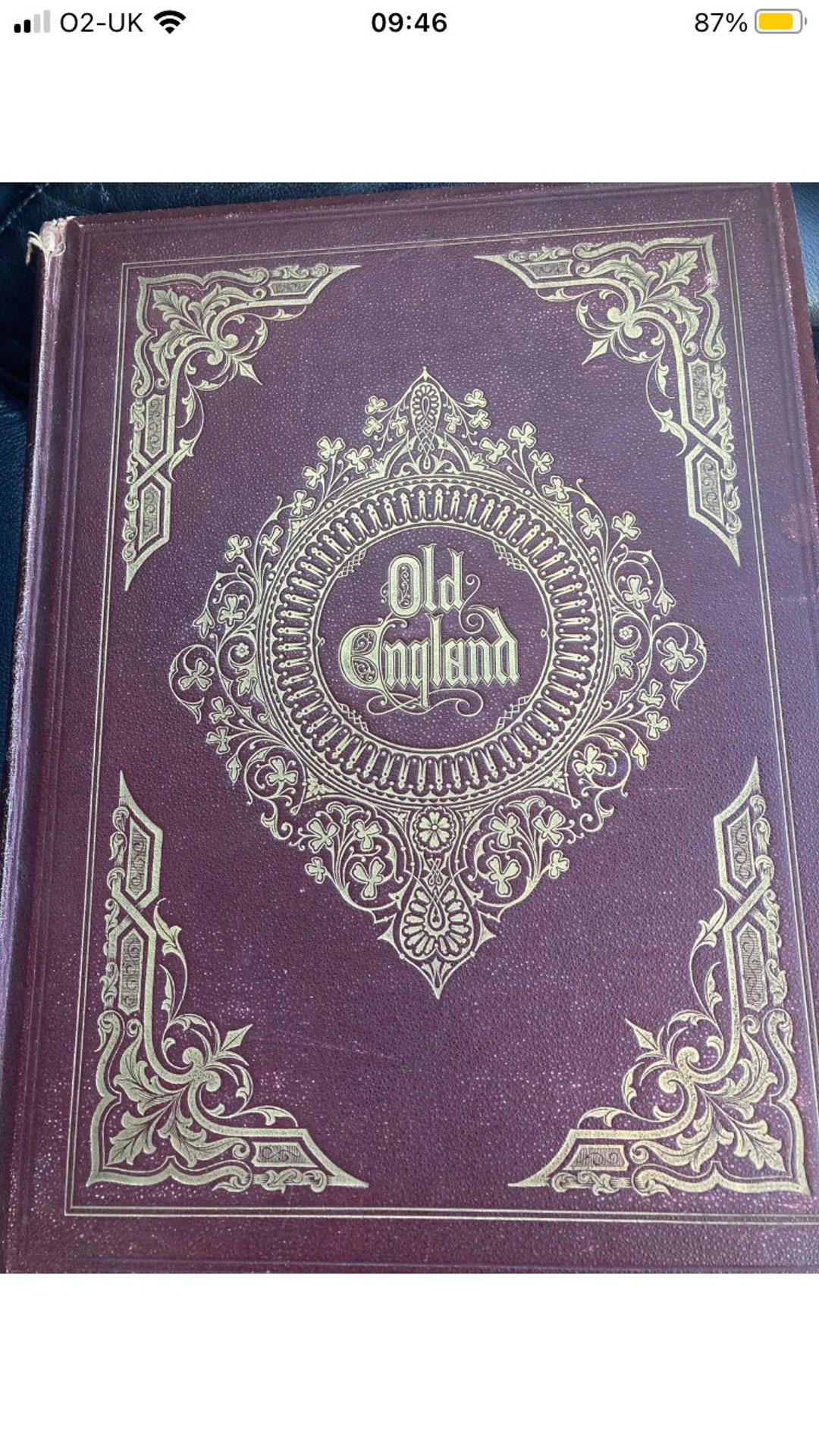 Old England A Pictorial Museum Vol 1 1845 Antique Book 24 Plates ...
