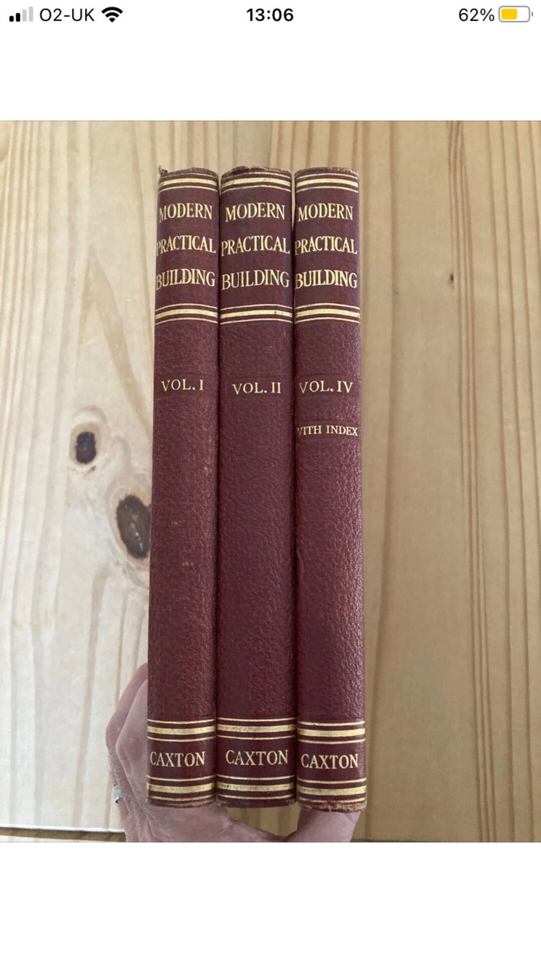 Modern Practical Building Vol 1.2& 4 1948 Caxton Press Antique Book Set ...