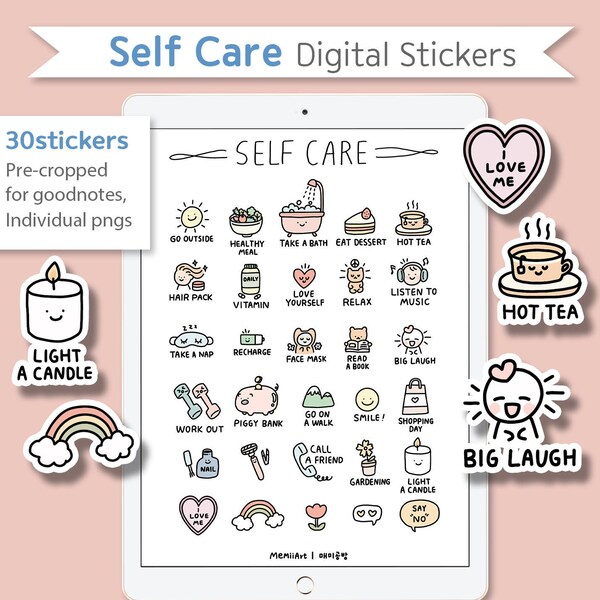 Self Care Sticker - Etsy