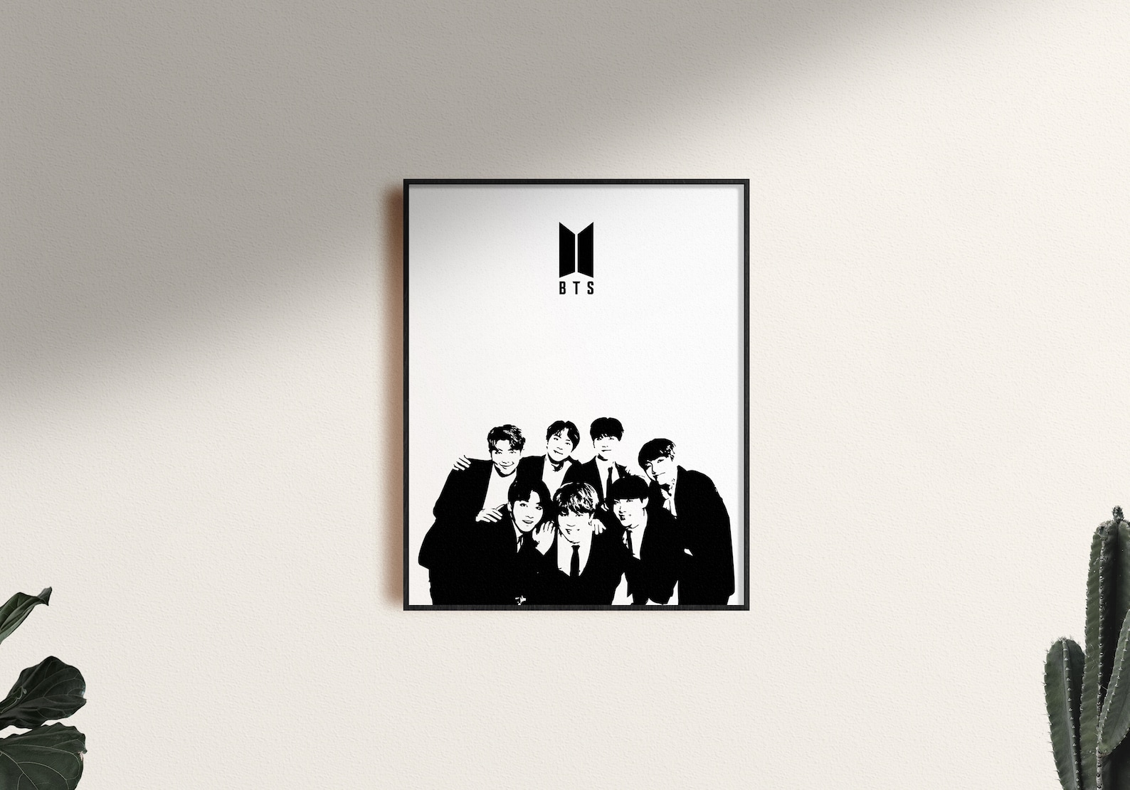 BTS All Members Poster BTS All Members Printable BTS Logo | Etsy