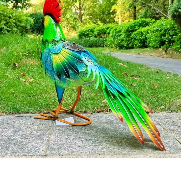 Garden Parrot Statues - Etsy