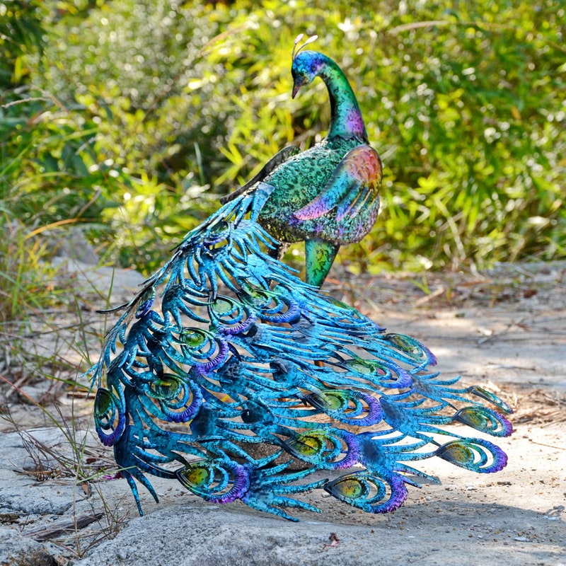 Peacock Statue - Etsy