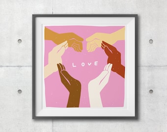 Anti Discrimination Poster - Etsy
