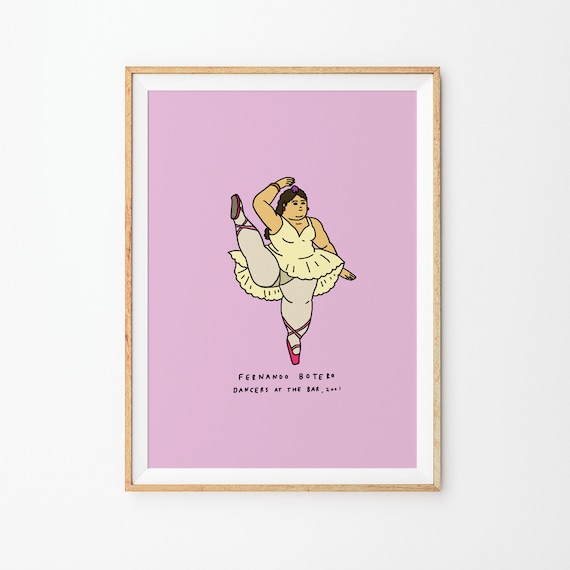 Fernando Botero Painting Printable Art Printable Interior - Etsy