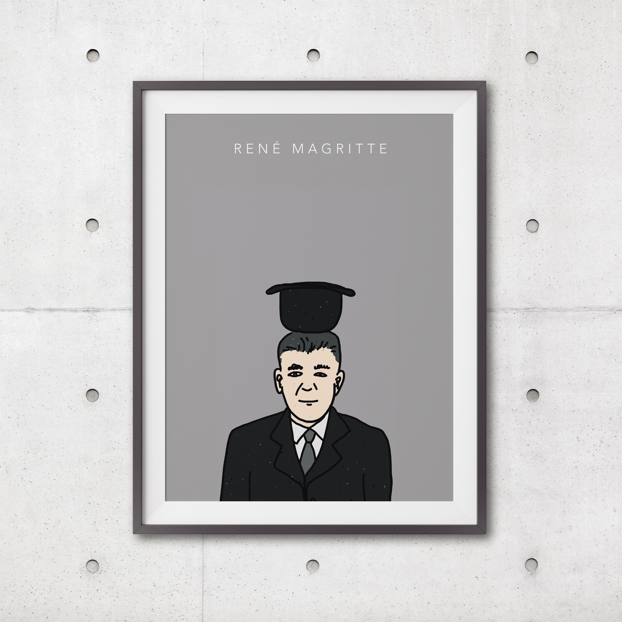 Rene Magritte Painting Printable Art Printable Interior - Etsy