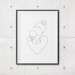 Mother and Baby Wall Line Art, Mother Holding a Baby Print, Nursery ...