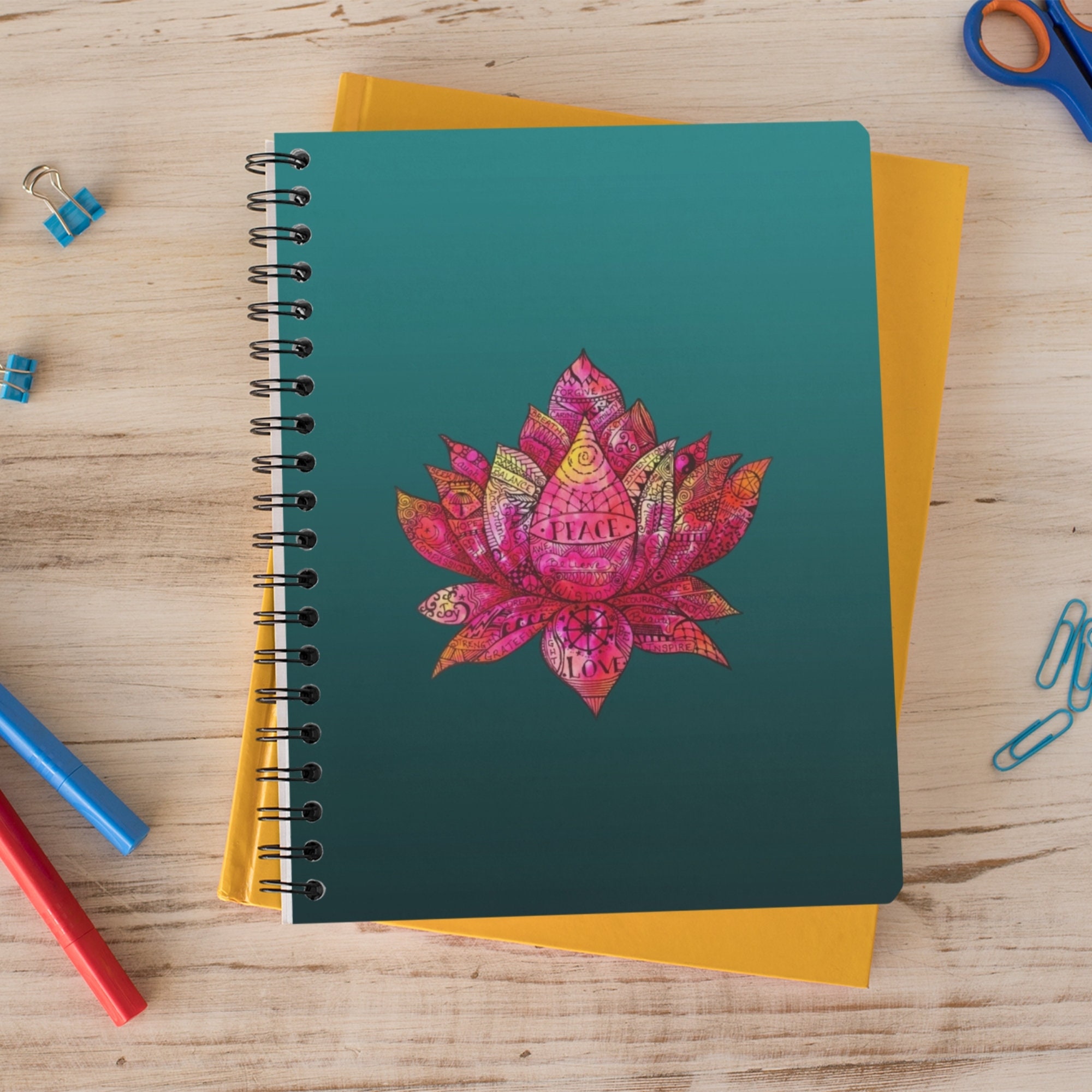 Dream Journal Red Lotus Flower Order Today - Etsy