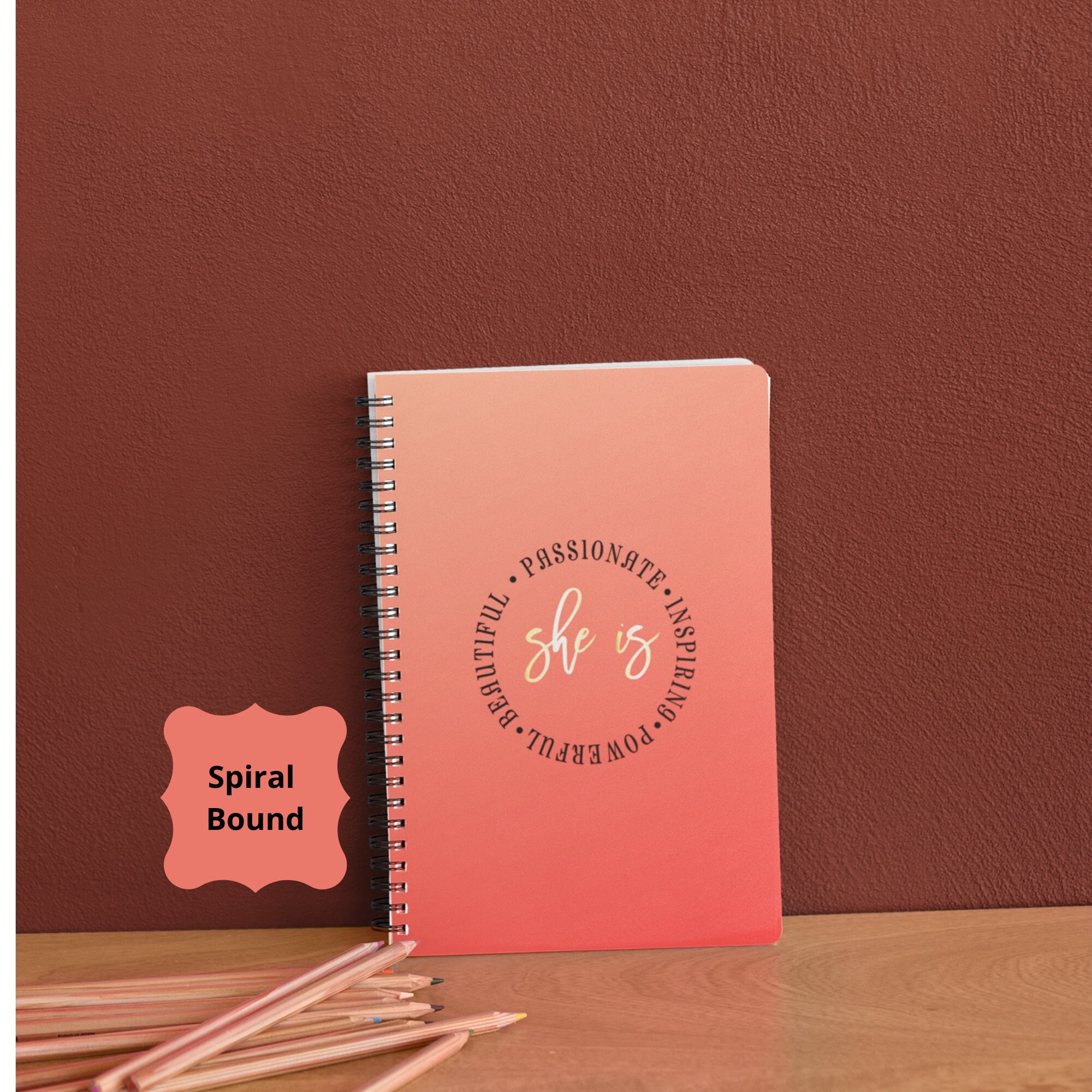 Woman Empowerment Affirmation Journal She is Order Today - Etsy