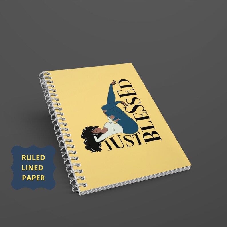 Black Woman Journal Just Blessed Order Today - Etsy