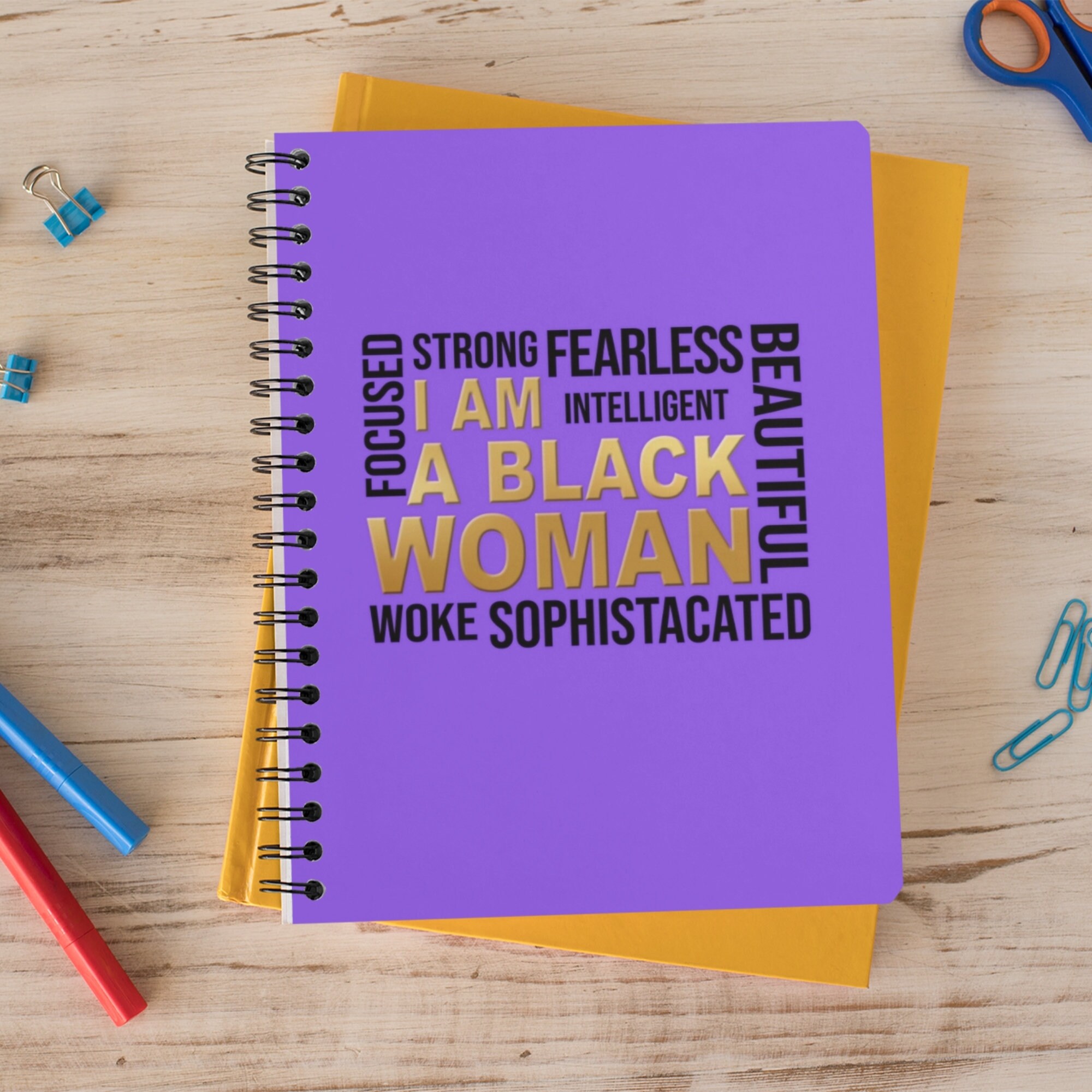 Black Woman Journal I AM A BLACK WOMAN Order Today - Etsy