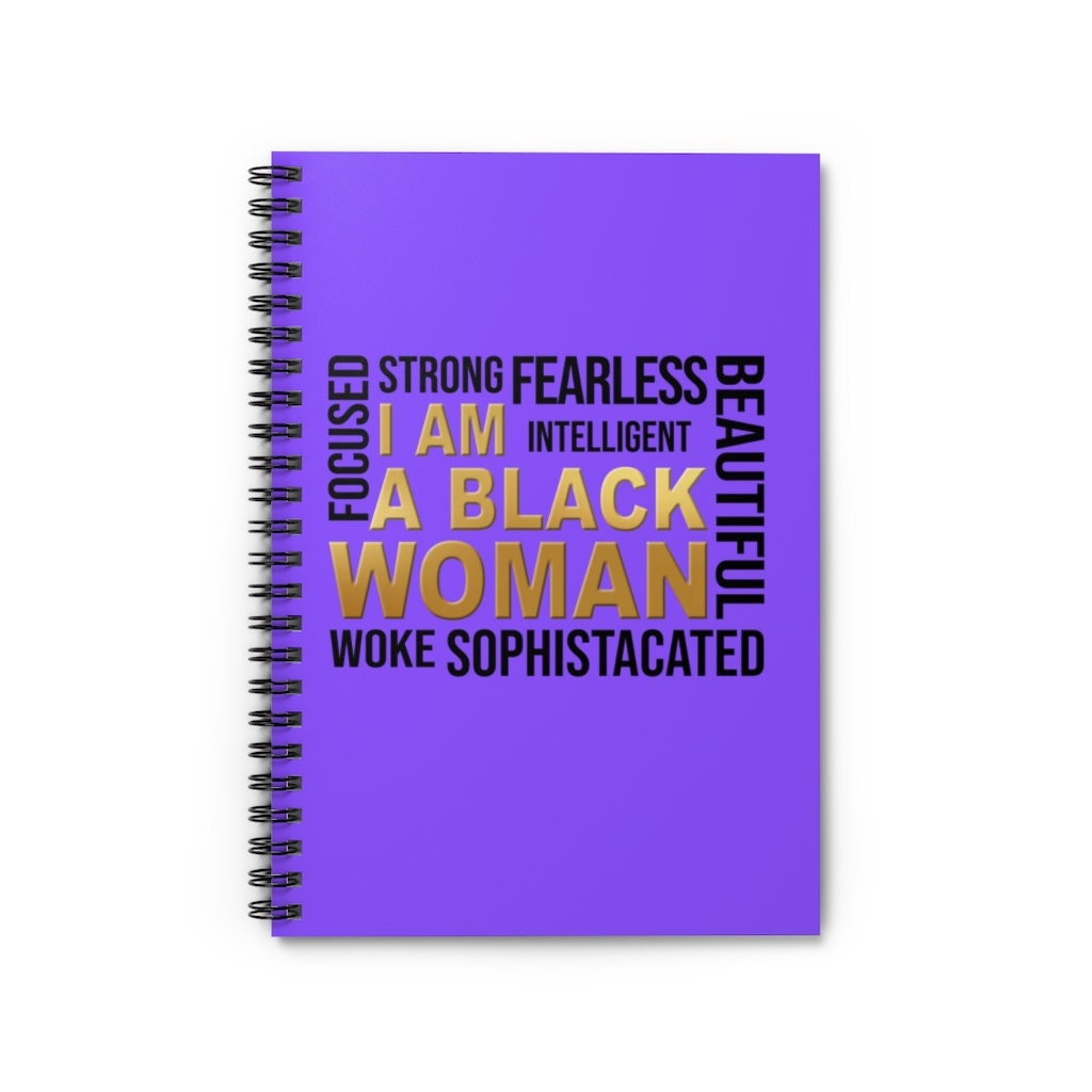 Black Woman Journal I AM A BLACK WOMAN Order Today - Etsy