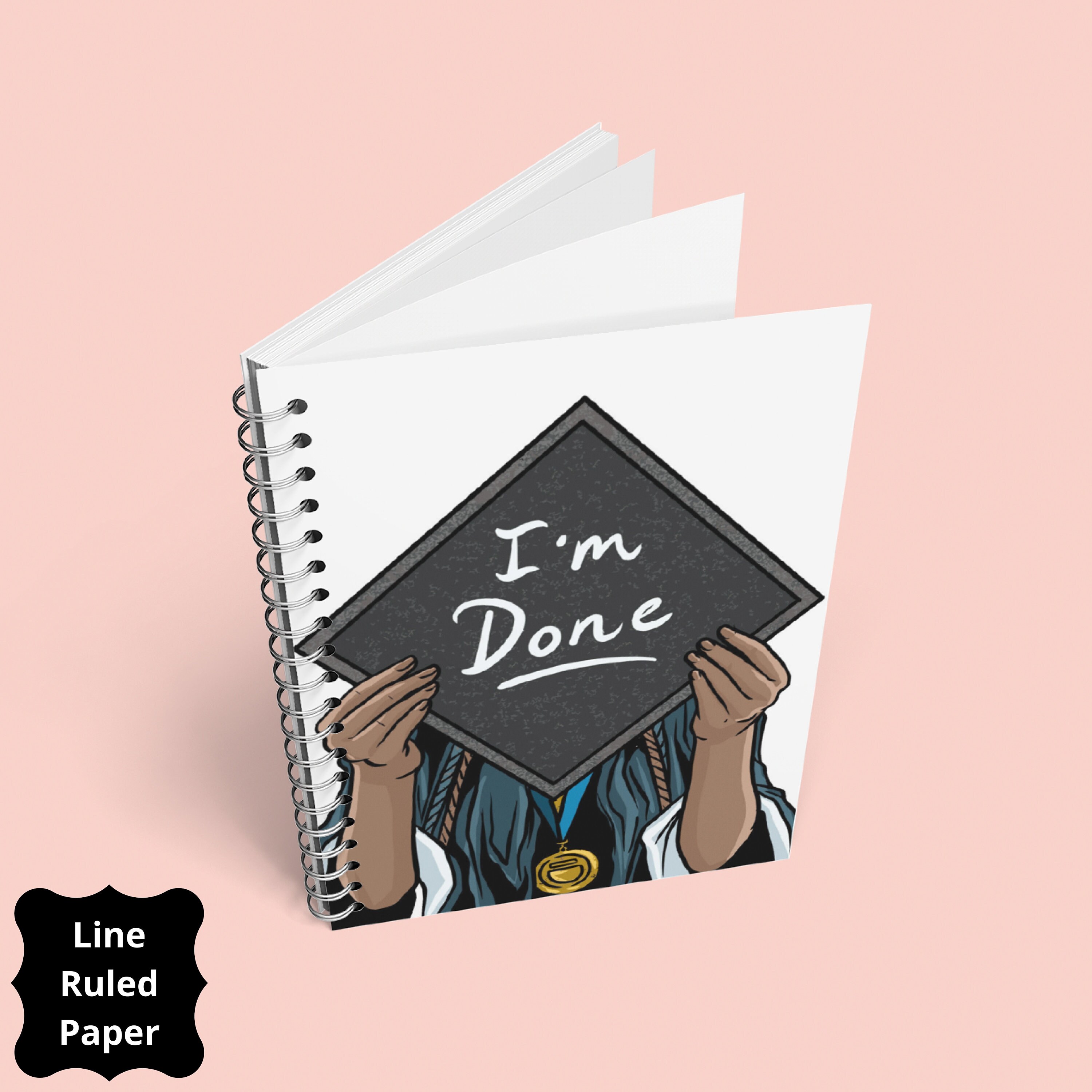 Graduation Journal Graduation Gifts for Her Black Girl - Etsy