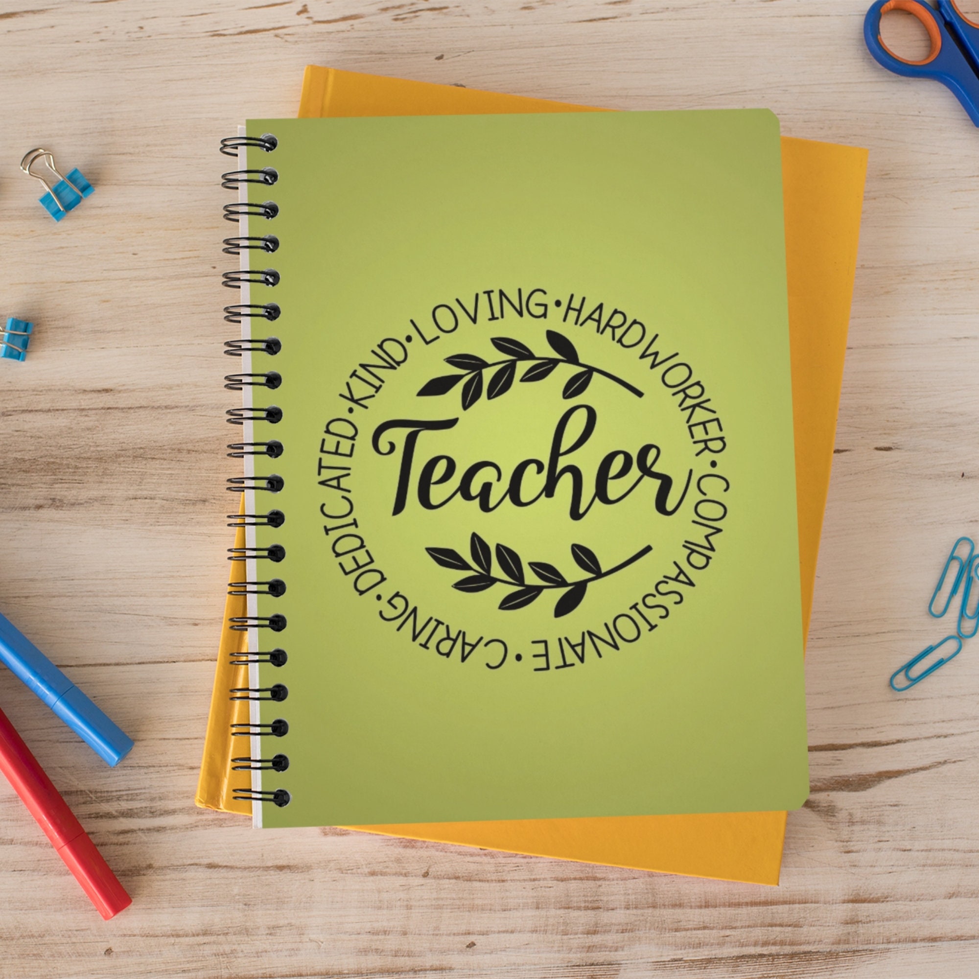 Teacher Notebook Teacher Journal Order Today - Etsy