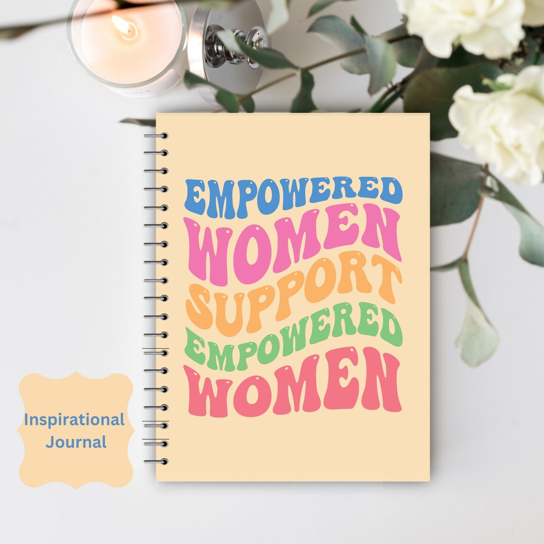 Women Empowerment | Journal for Women | Affirmation Journal | Spiral ...