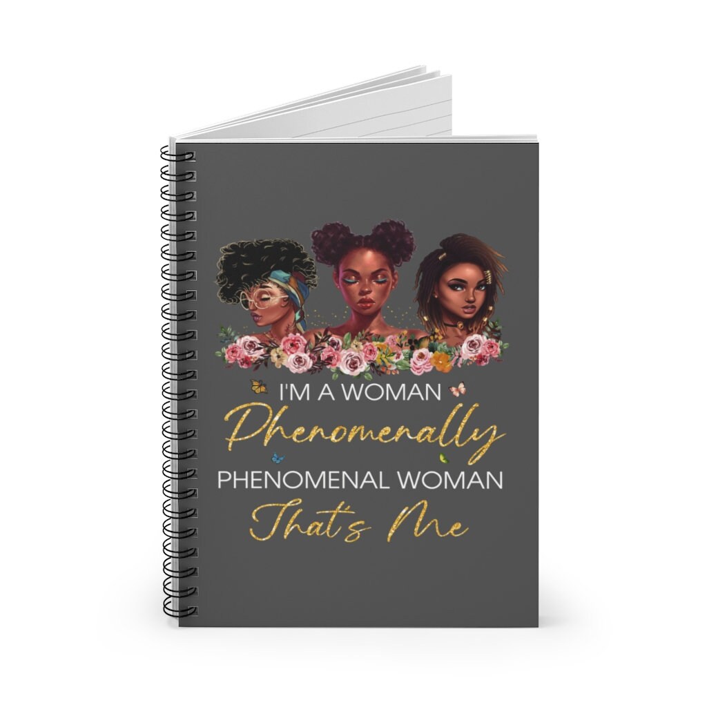 Black Woman Journal Phenomenal Woman Order Today - Etsy