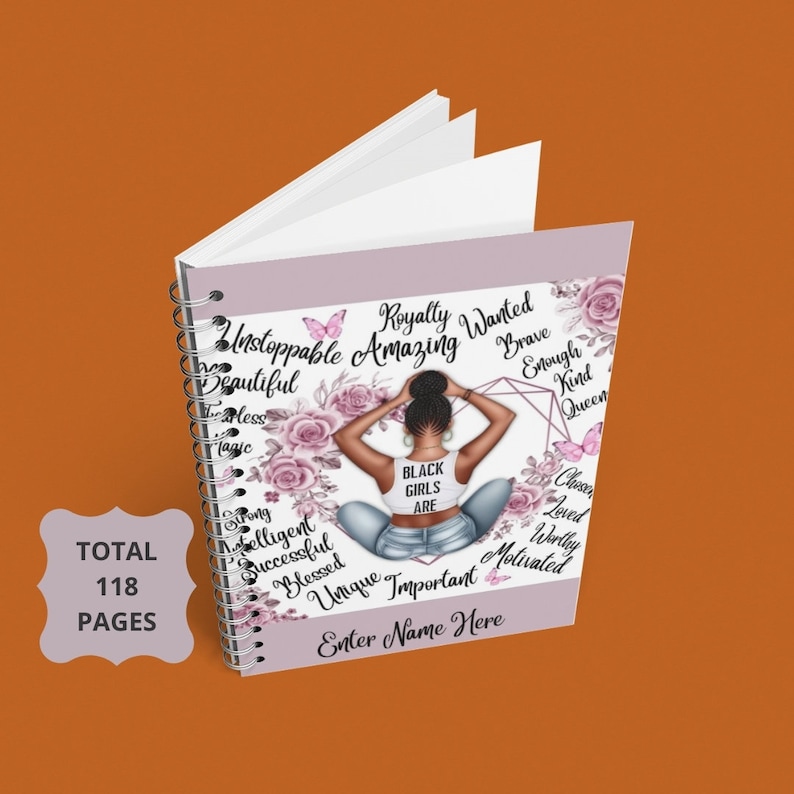 Custom Journal Black Woman Journal Black Girls Are Lined Journal ...