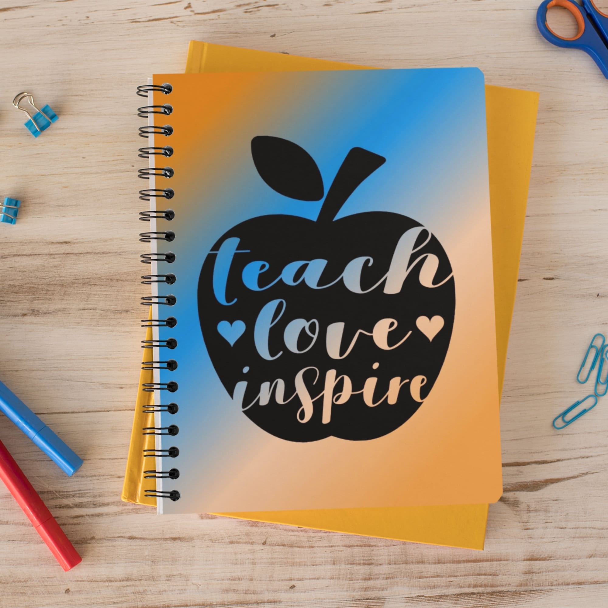 Teacher Notebook | Teach Love Inspire | Order Today! - Etsy