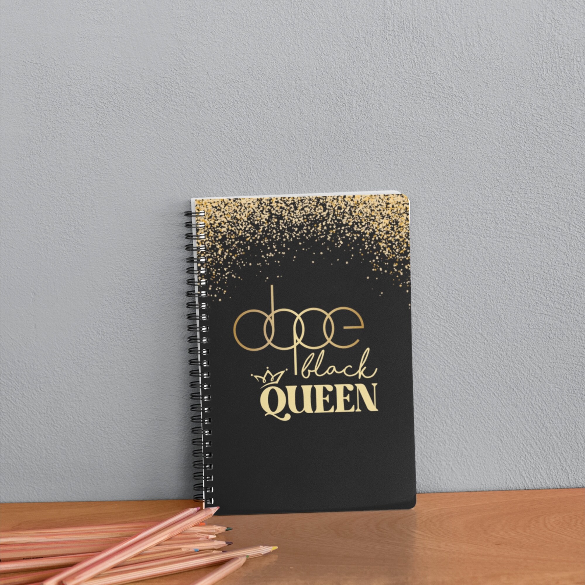 Black Woman Journal Dope Black Queen Journal for Women Affirmation ...