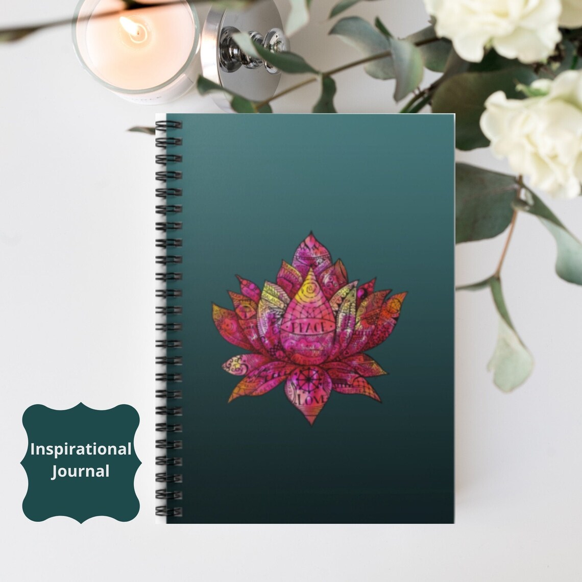 Dream Journal Red Lotus Flower Order Today | Etsy