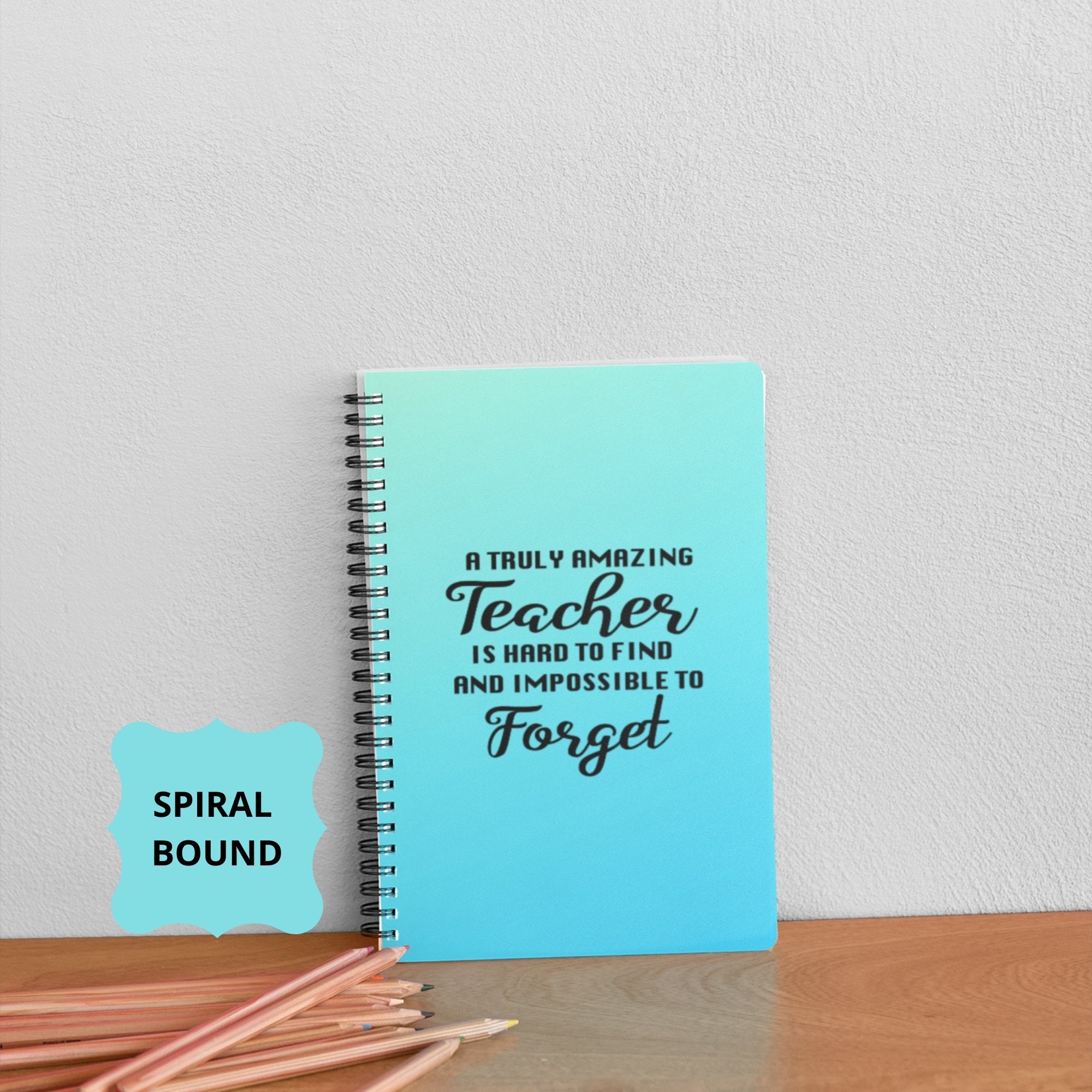 Teacher Notebook Teacher Journal Order Today - Etsy