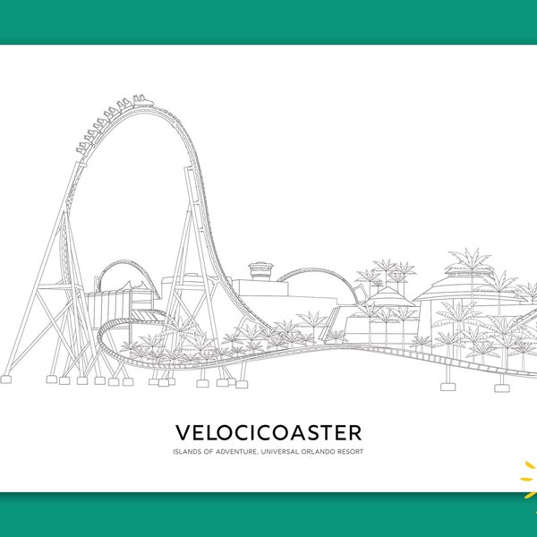 Velocicoaster Universal - Etsy