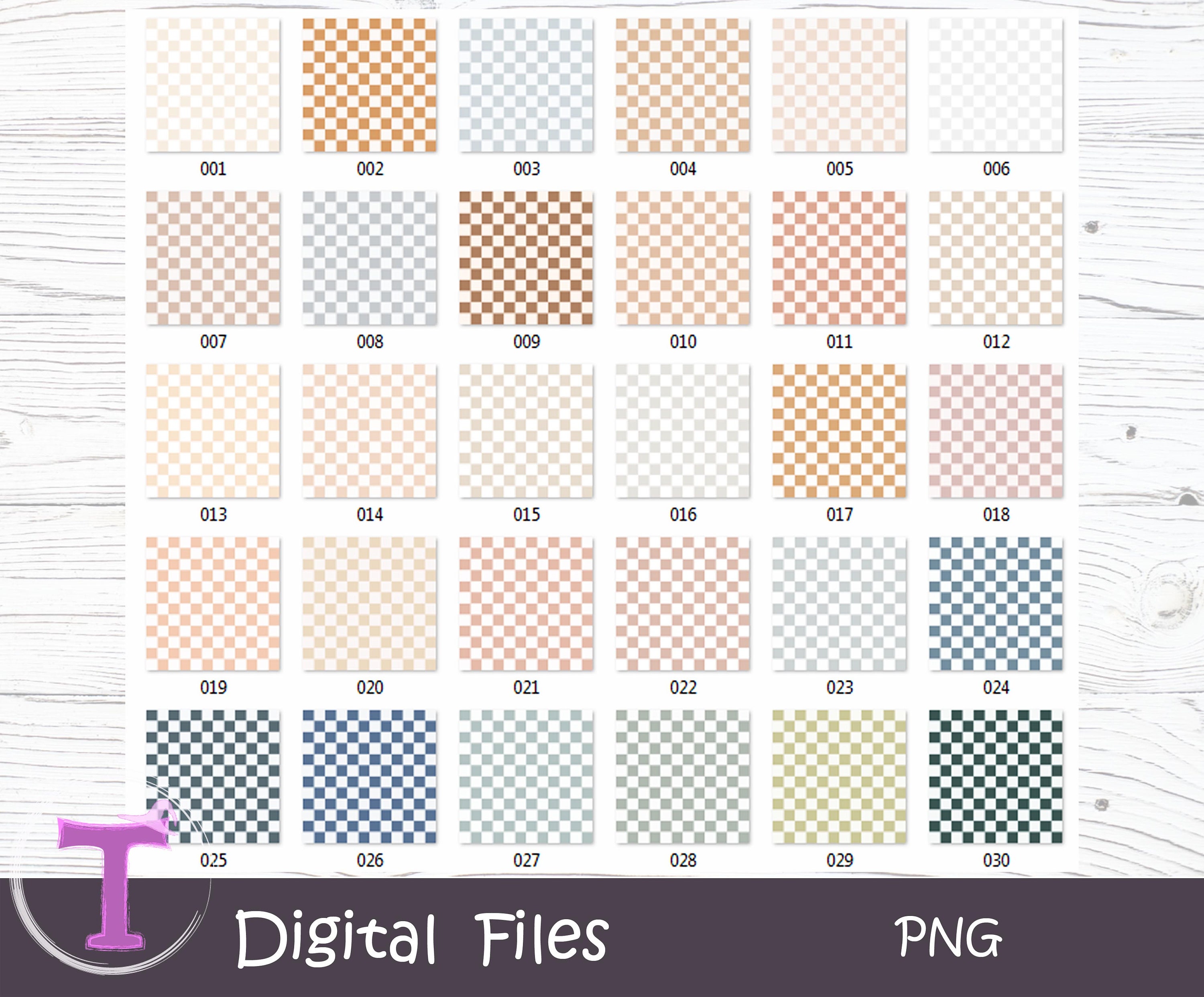 Checkered Background Digital Paper, Pastel Checkered Seamless Pattern ...