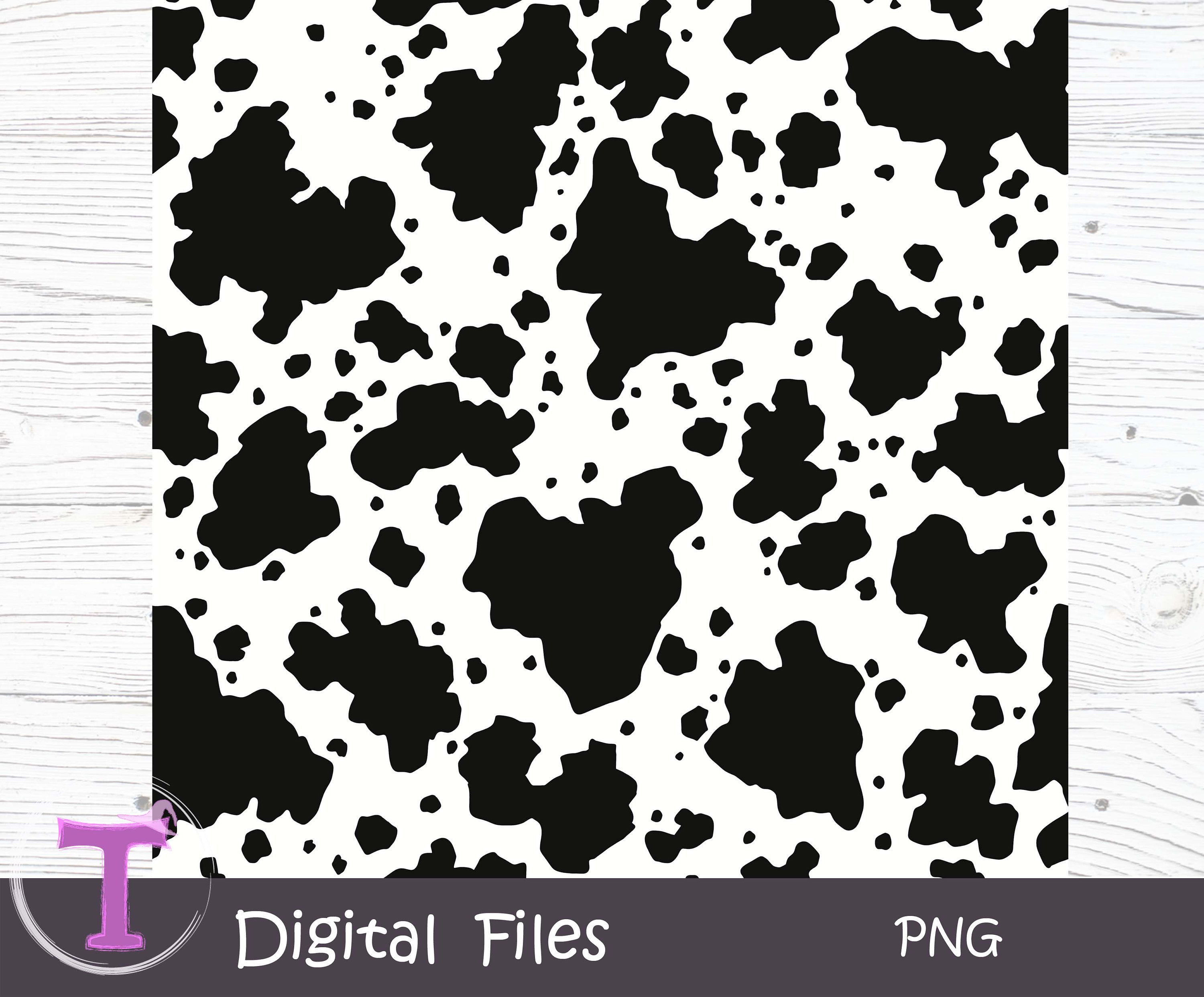 Cow Print Pattern, Cow Pattern Background, Cow Seamless Pattern ...