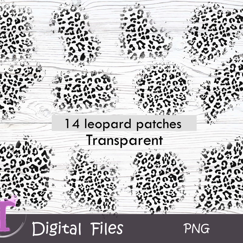 Layered Cheetah Stencil - Etsy