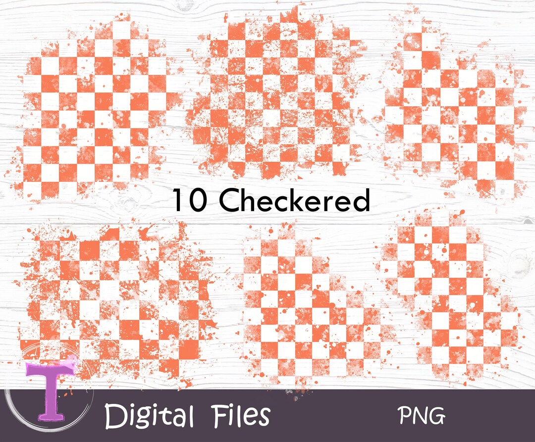 Distressed Checkered, Checkered Print, Background Checkered, Bleached ...