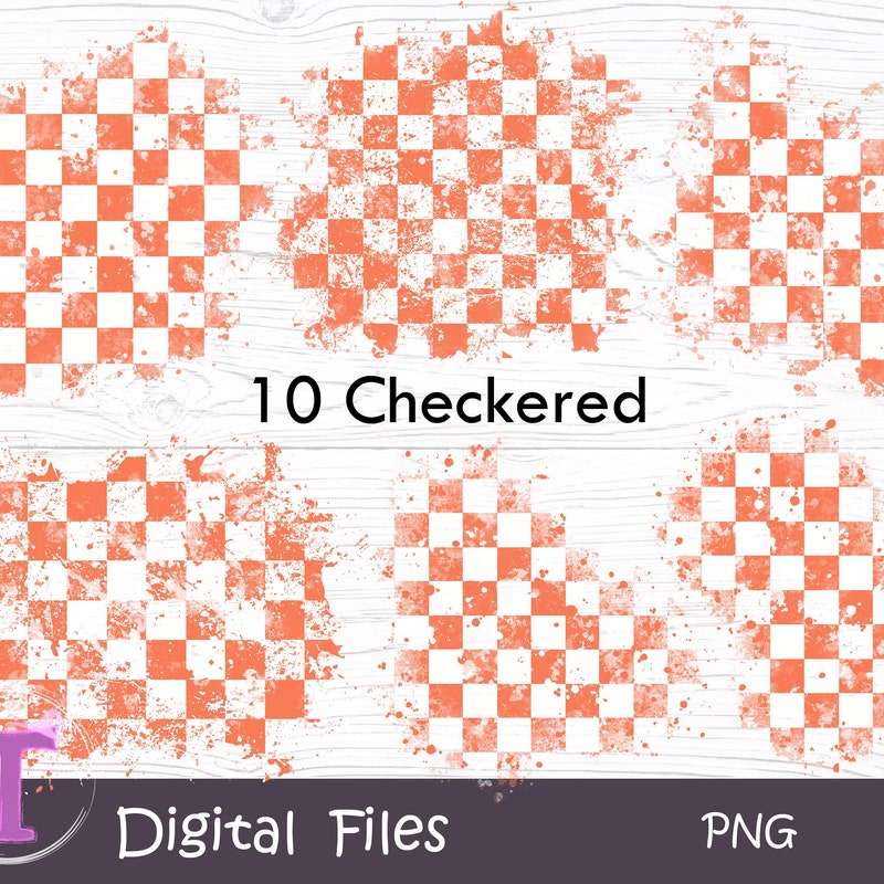 Checkered Print - Etsy