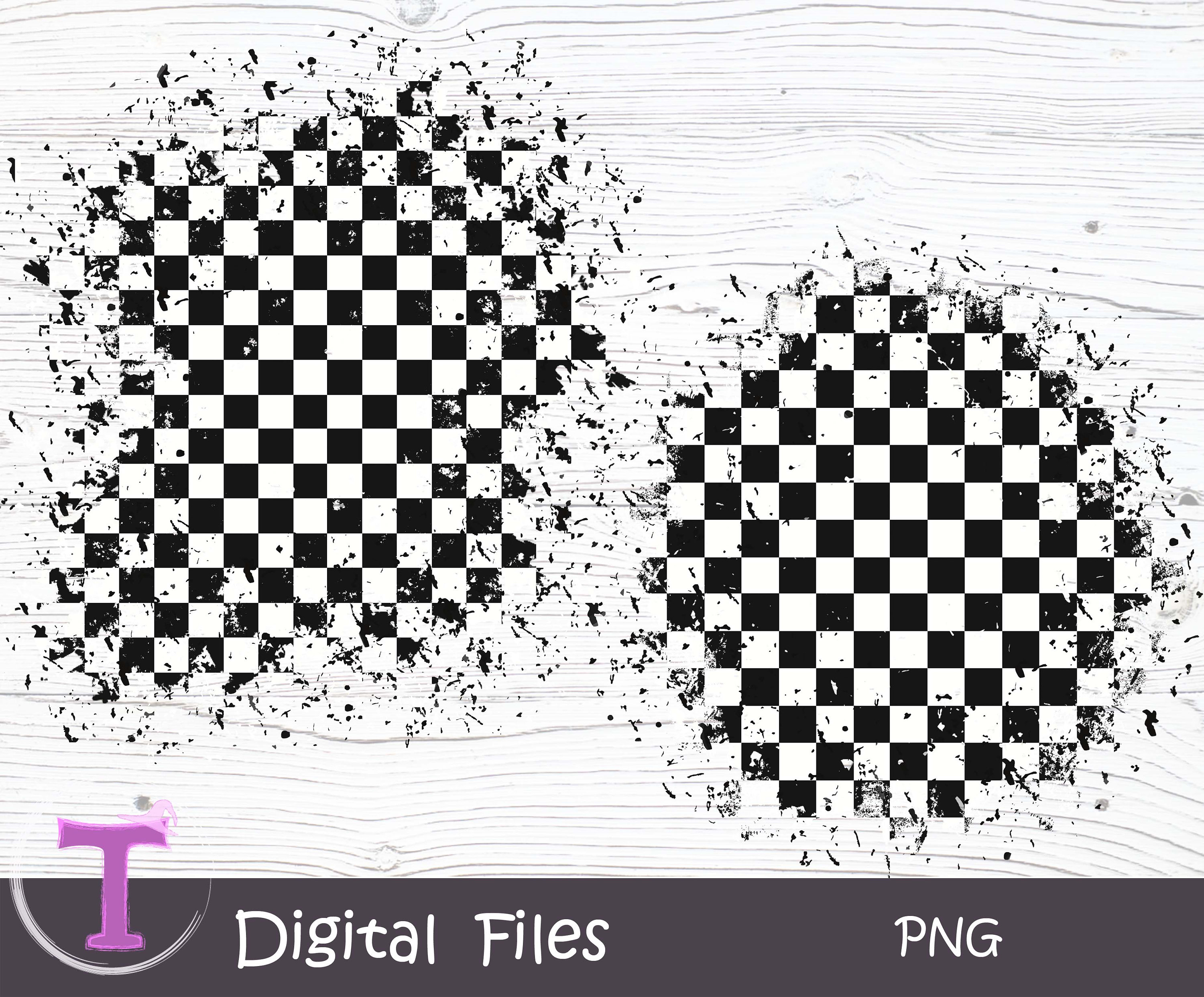 Checkered Patches, Bleached Checkered, Distressed Checkered, Checker ...