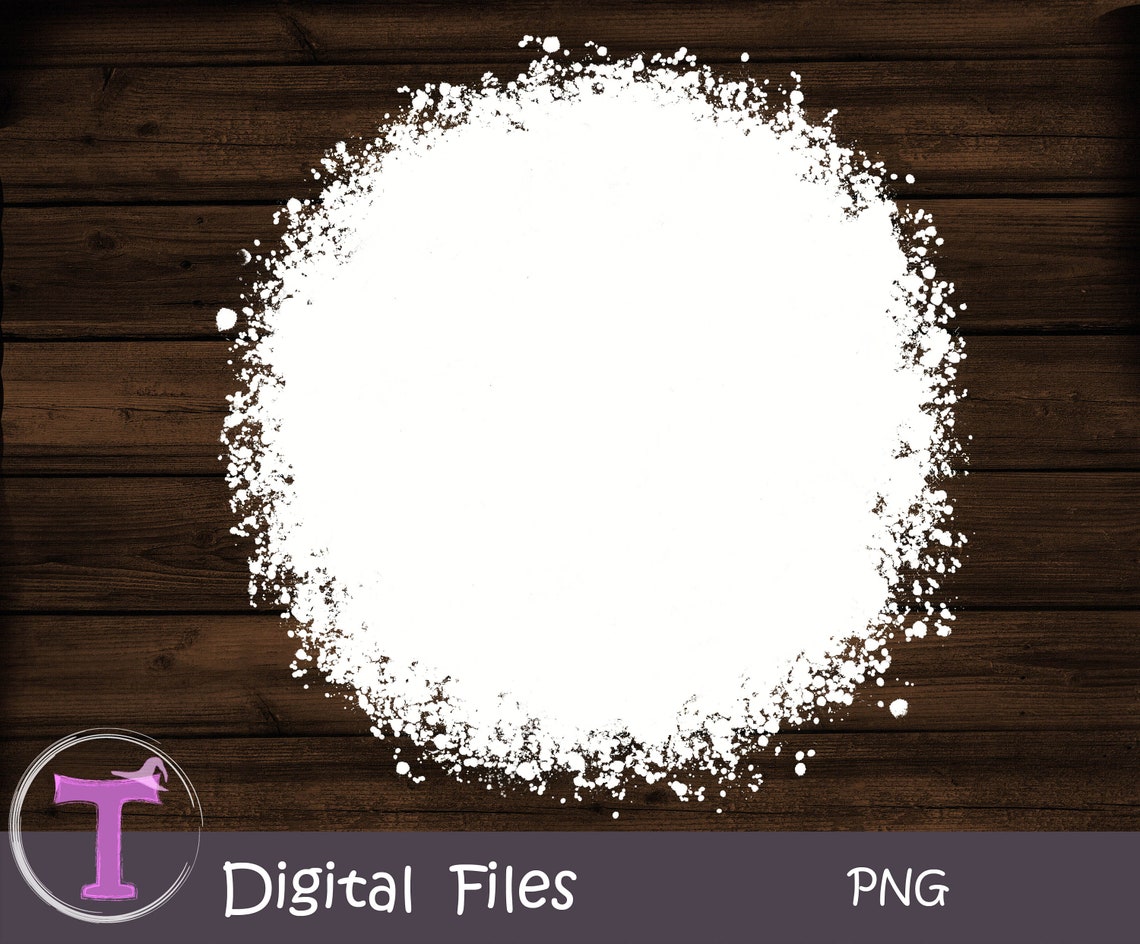 White Bleach Effect Bundle, Splatter Backgrounds, Bleached Effect Png ...