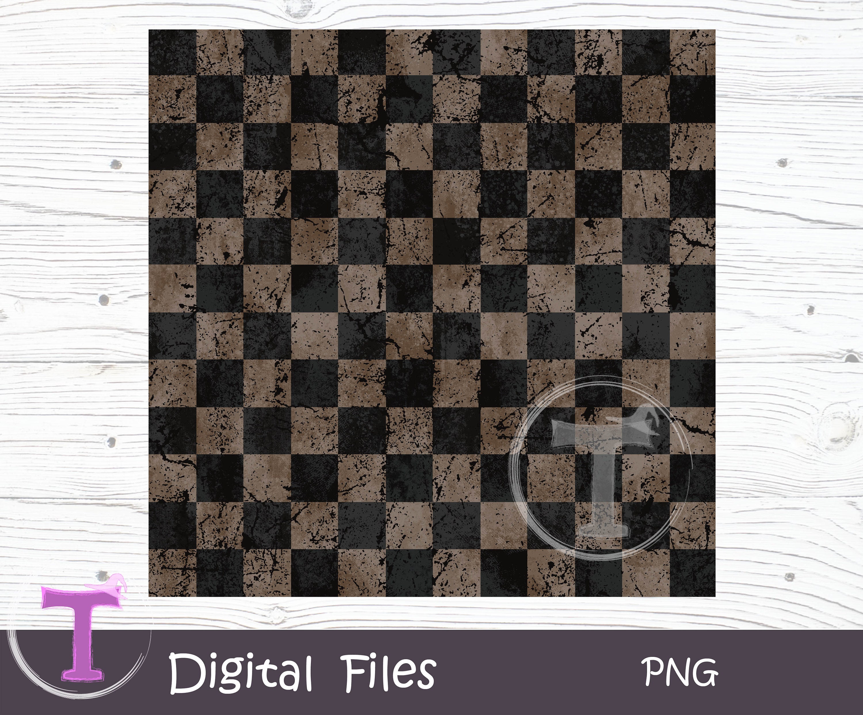 Dark Brown Checkered, Checkered Background, Black Brown Checkered ...