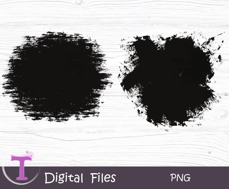 Bleach Effect, Brush Strokes Png, Scratch Texture Background, Black and ...