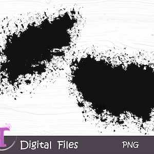 Bleached Effect, Distressed Patches Png, Bleached Splatter, Bleached ...