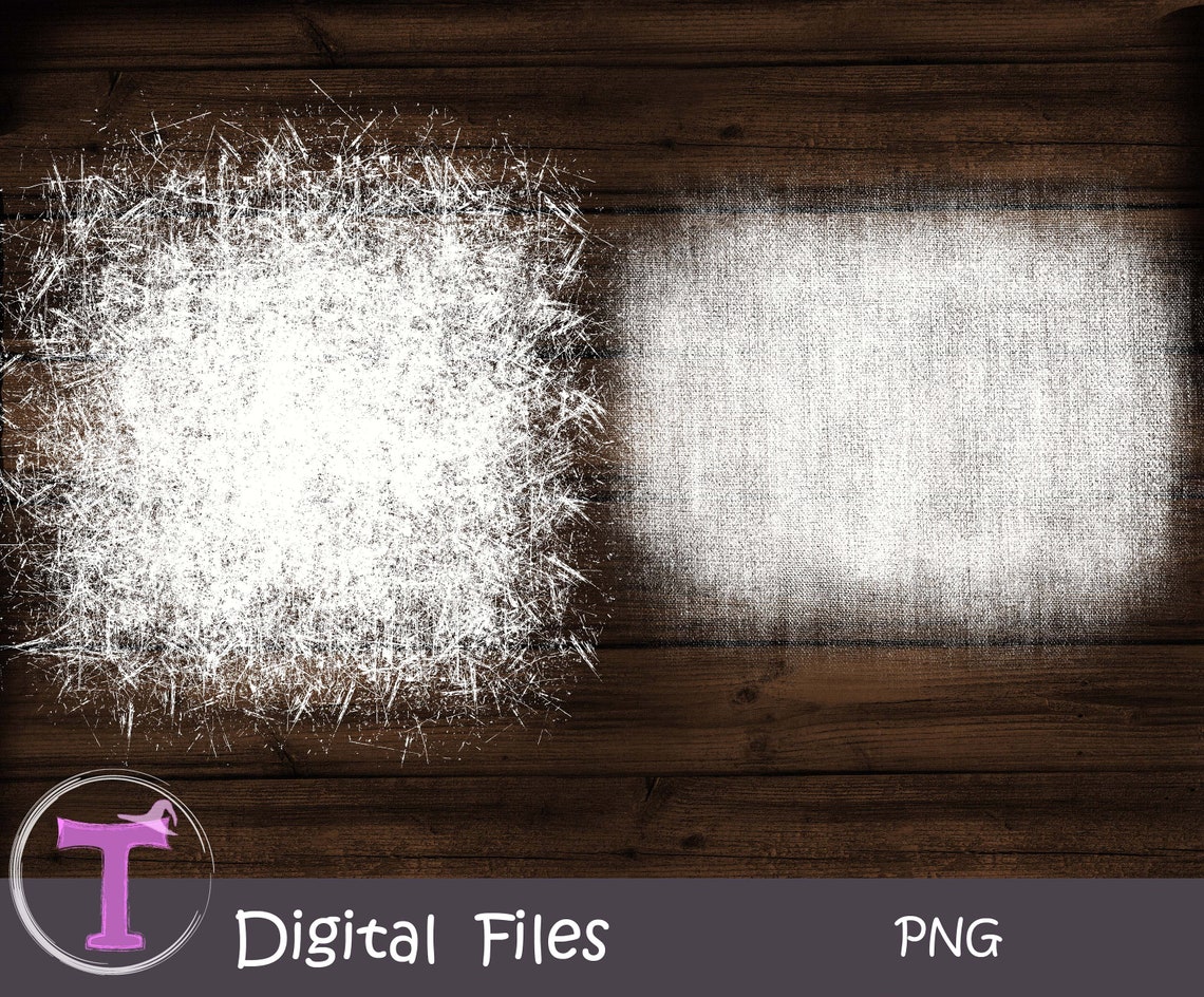 Bleach Effect PNG Bundle, White Bleached Effect, White Bleached ...