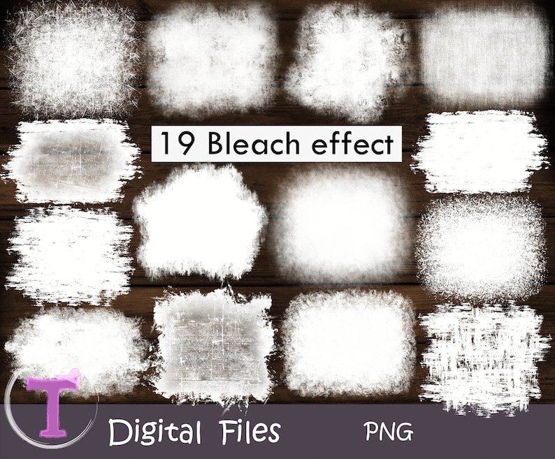 White Bleached Effect, Bleach Background, Bleach Bundle, Bleached Spot ...