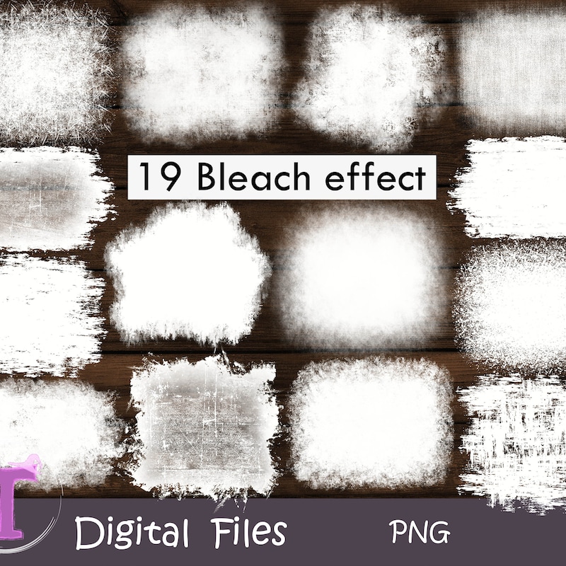 Bleached Shirt - Etsy