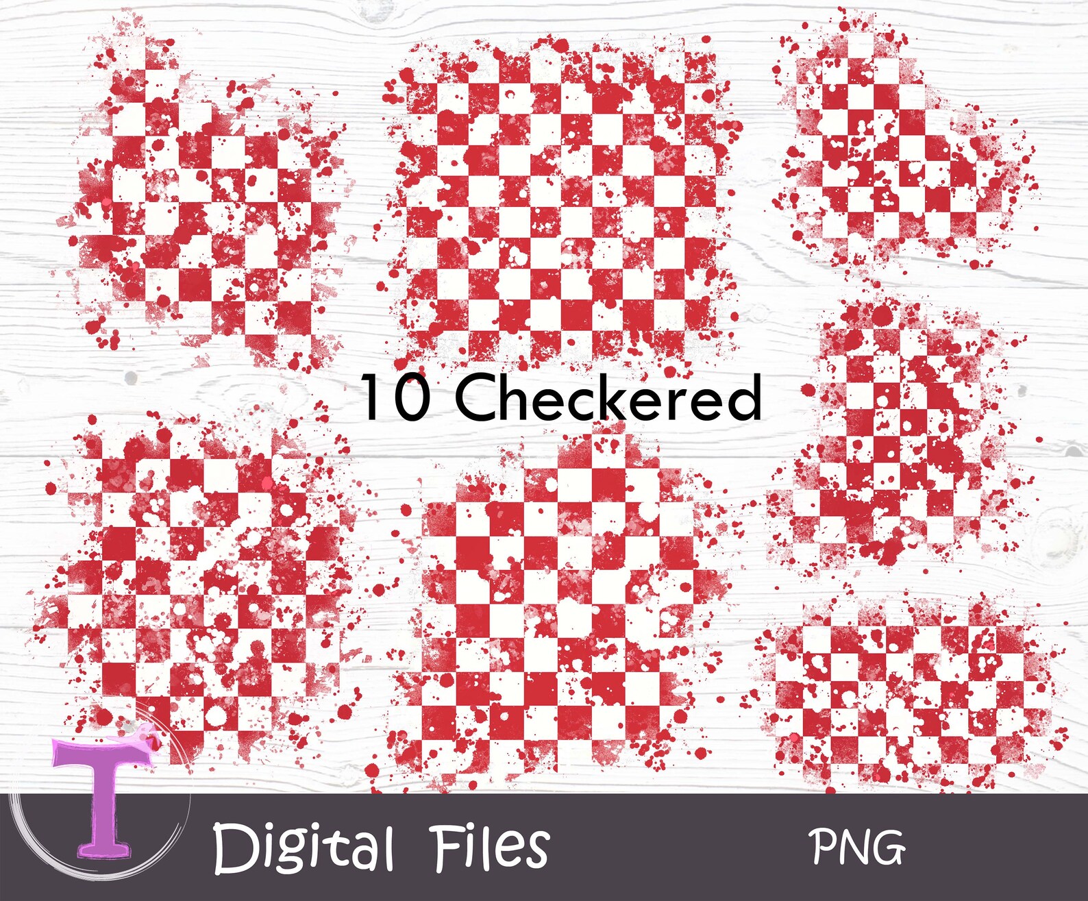 Checkered Background, Distressed Red Checkered, Checkered Patches ...