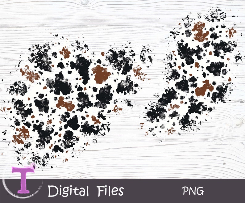 Distressed Cow Print, Cow Pattern, Cow Patches, Cowhide Print, Cow ...