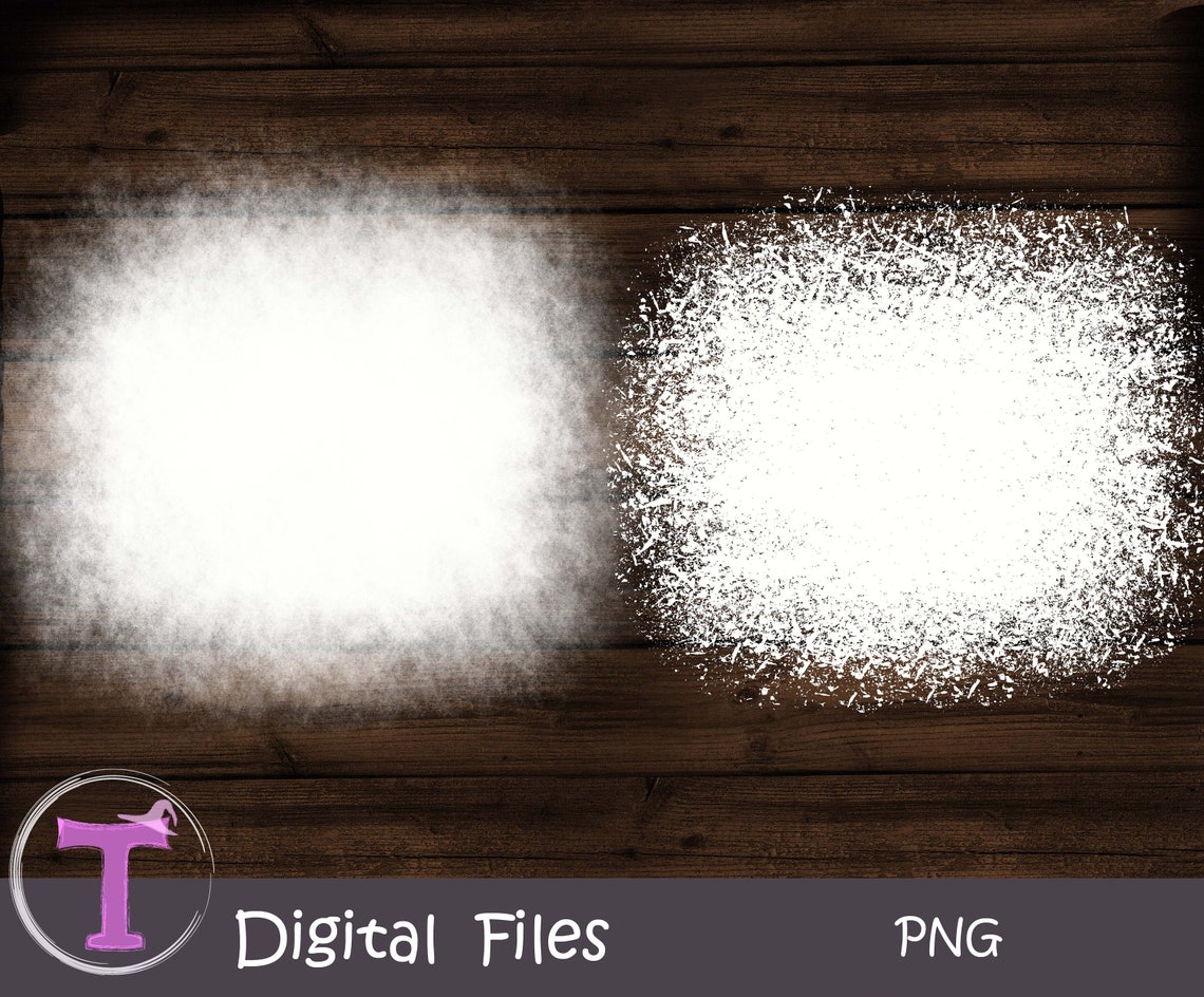 Bleach Effect PNG Bundle, White Bleached Effect, White Bleached ...
