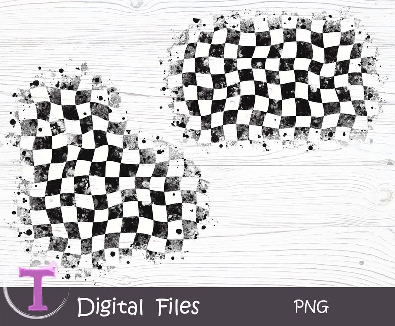 Distressed Checkered, Checkered Bundle, Checkered Sublimation, Waving ...