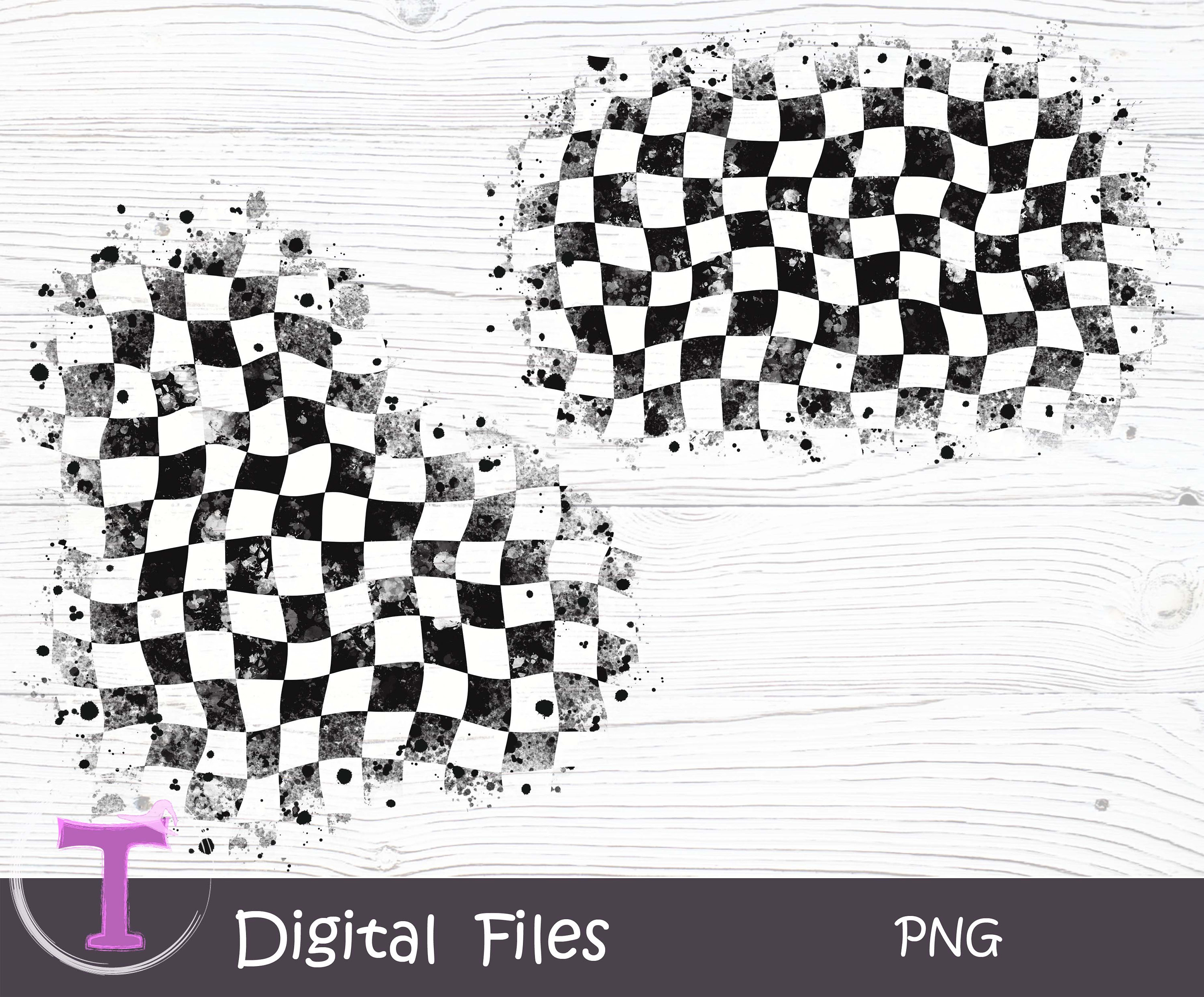 Distressed Checkered, Checkered Bundle, Checkered Sublimation, Waving ...