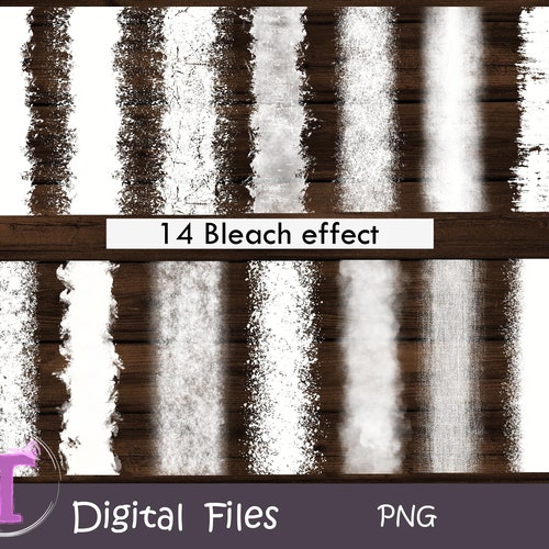 White Bleached Splatter Png File Bleach Effect Png Splash - Etsy
