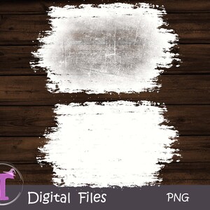 Bleach Effect PNG Bundle, White Bleached Effect, White Bleached ...